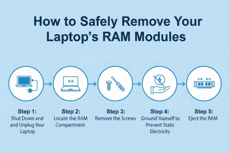 Laptop RAM Upgrade: A Step-by-Step Guide to Replacement